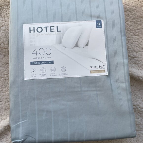 Hotel Signature | Bedding | Hotel Signature Sateen 6 Piece Sheet Set ...